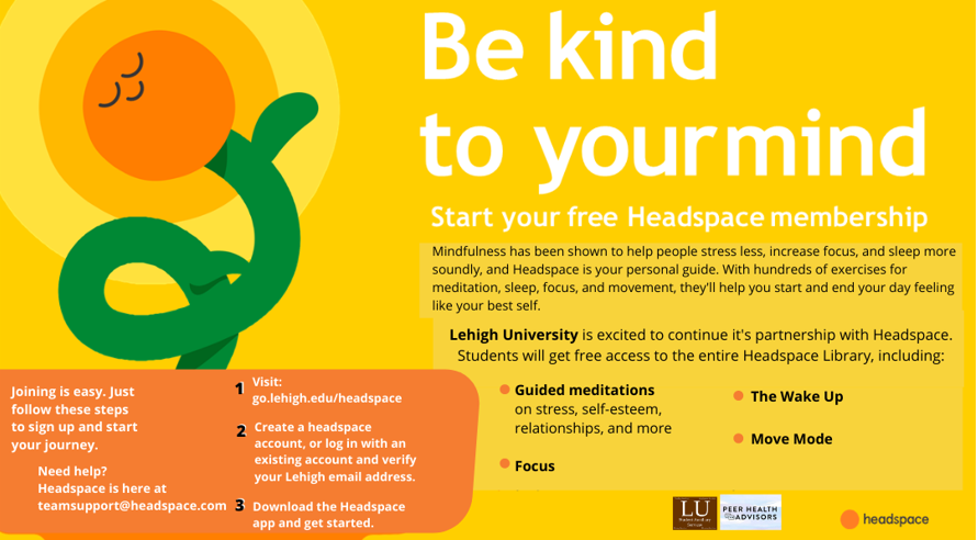 Headspace | Student Affairs